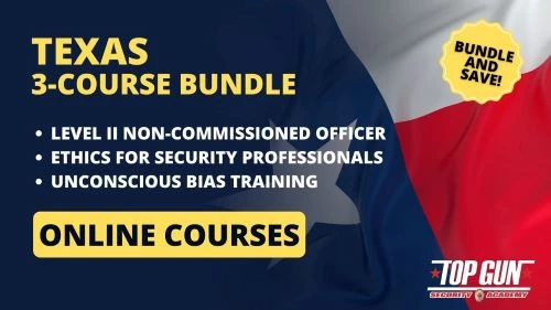 Texas Security Training Courses | Top Gun Security Academy